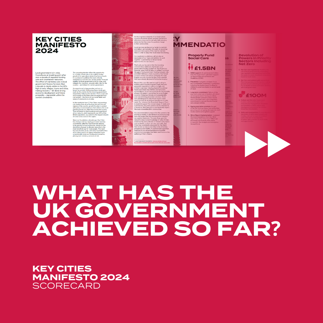Key Cities Manifesto Scorecard - Key Cities
